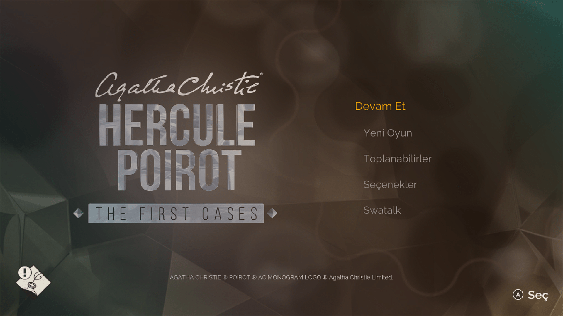 👾 Agatha Christie – Hercule Poirot The First Cases Türkçe Yama • Swatalk