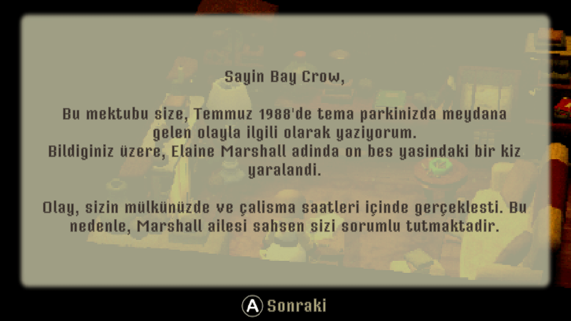 👾 Crow Country Türkçe Yama • Swatalk