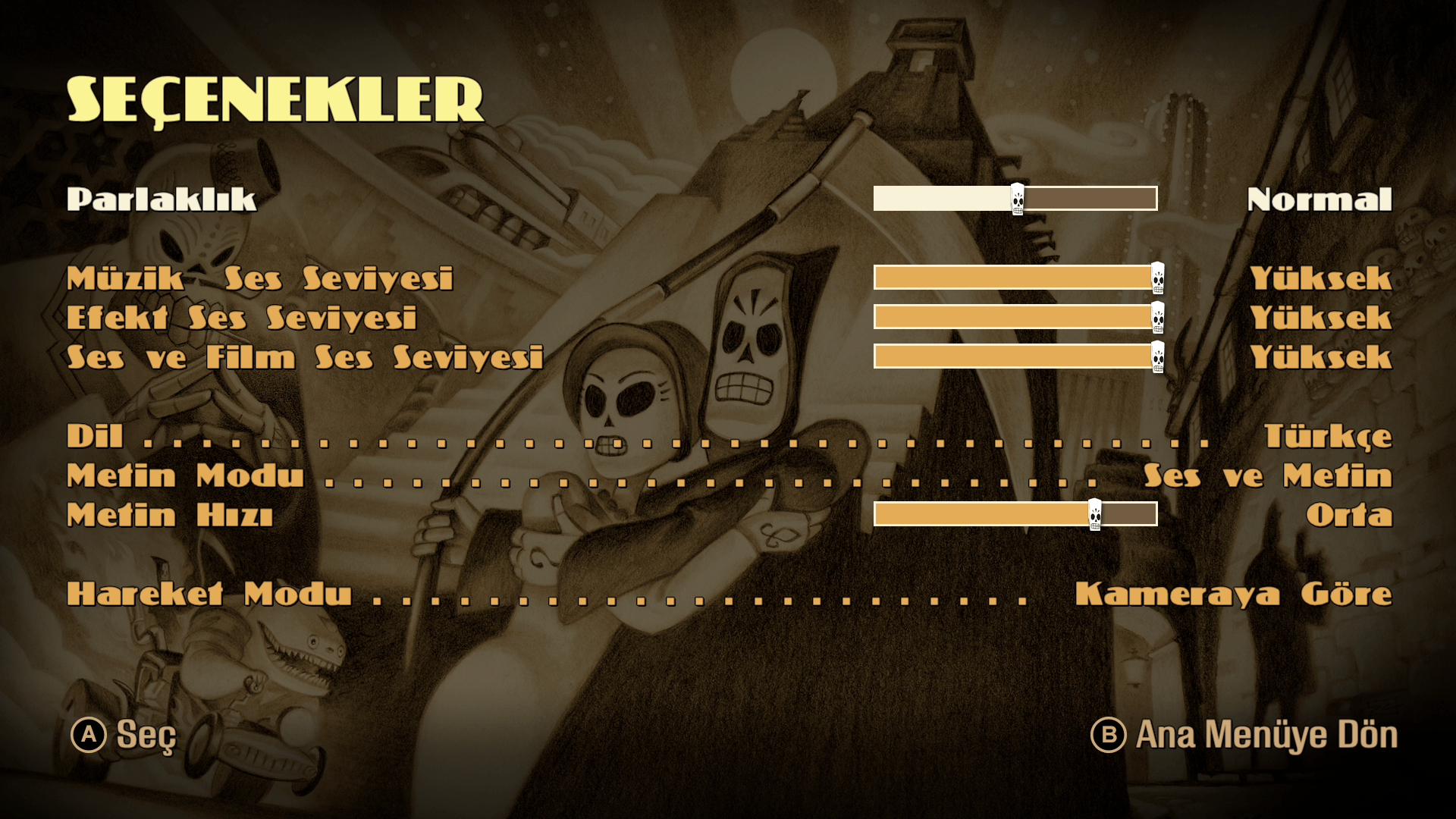 👾 Grim Fandango Remastered Türkçe Yama • Swatalk